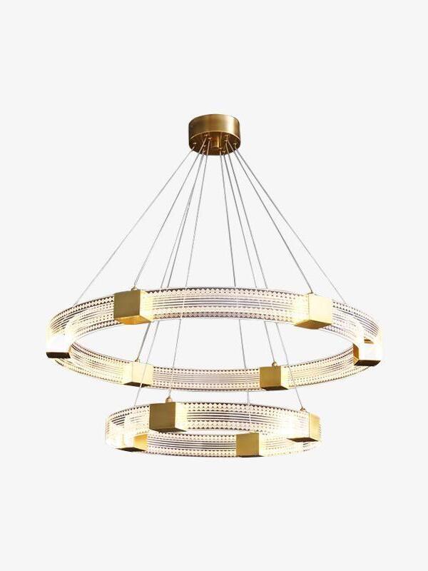 Parallel Ring LED Chandelier